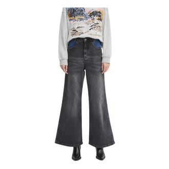 Munthe Summie Wide Jeans - - Jeans - Damen - Grau - M
