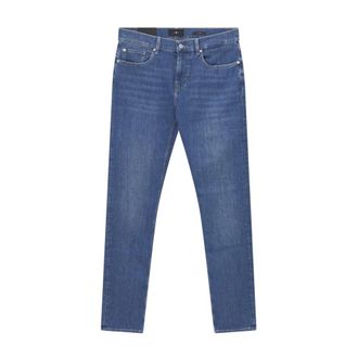 7 For All Mankind Homme, Jeans, Bleu, Taille: W38 L34 Jean slim