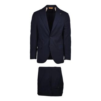 AT.P. CO Homme, Costumes, Bleu, Taille: 2XL Costume ajust&eacute; &agrave; simple boutonnage