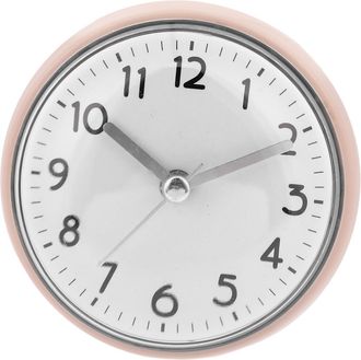 Amosfun Badezimmeruhr Aus Robustem Material Mit Saugnapf Für Dusche Und Küche Kleine Wanduhr Für Feuchträume Einfache Montage