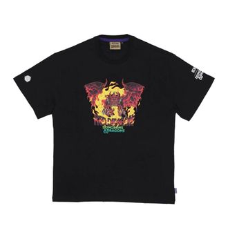 Octopus Roter Drache Tee Dungeons & Dragons - - Tops - Herren - Schwarzk - M