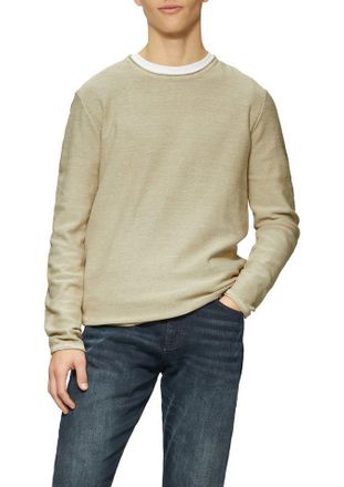 QS by s.Oliver Strickpullover mit Rollkante