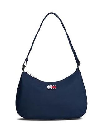 Tommy Jeans Tjw Ess Daily Shoulder Bag Aw0aw17888, Sac &agrave; bandouli&egrave;re Femme, Blue (Dark Night Navy), Taille Unique