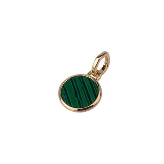 Pandora Gravierbarer Mini Medaillon Charm - - Accessories - Damen - Gr&uuml;n - ONE SIZE