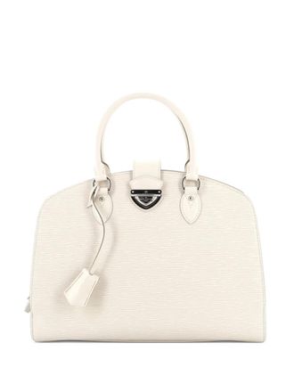 Louis Vuitton Pont Neuf Handbag Epi Leather GM satchel - Nude