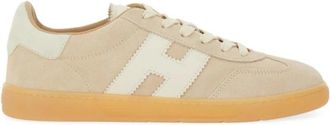 Hogan Femme, Chaussures, Beige, Taille: 38 1/2 EU Cool Baskets