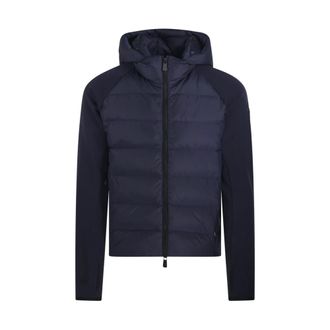 Moncler Zip-Up Cardigan - - Jackets - Herren - Blau - L