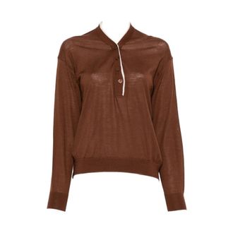 Semicouture Femme, Pulls, Brun, Taille: 38 FR Samara V130
