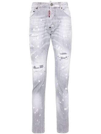 Dsquared2 jean Cool Guy &agrave; coupe slim - Gris
