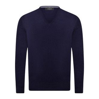 Gran Sasso Pullover M/L 55115 - - Knitwear - Herren - Blau - XL