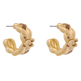 Coach Ohrringe Coach 37557606 Goldfarben