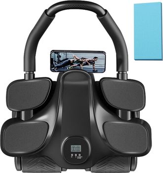 Generic Bauchroller | Auto Rebound Trainer mit Kniesch&uuml;tzern, Bauchroller mit Ellenbogenst&uuml;tze - Rumpfmuskulatur-Krafttraining f&uuml;r M&auml;nner und Frauen, Zuhause,