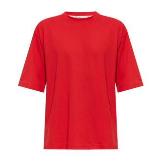 Jacquemus Rond Carr&eacute; Oversized T-Shirt - - Tops - Herren - Rot - XL