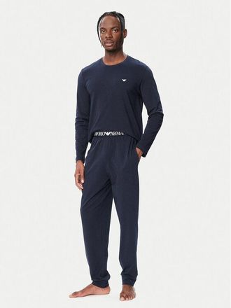 Emporio Armani Pyjama EM000610 AF25017 UB102 Dunkelblau Regular Fit