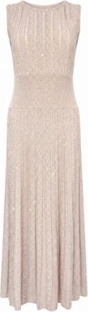 D.exterior Femme, Robes, Rose, Taille: 36 FR Maxi Dress