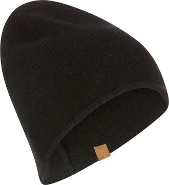 Camel Active Damen Beanie aus reinem Kaschmir Schwarz, Womenswear-OS