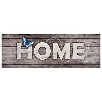 vidaXL Tapis de Cuisine Lavable Paillasson de Bureau Moquette de Sol Tapis de Couloir Tapis de Couloir Moquette de Cuisine Home 60x300 cm