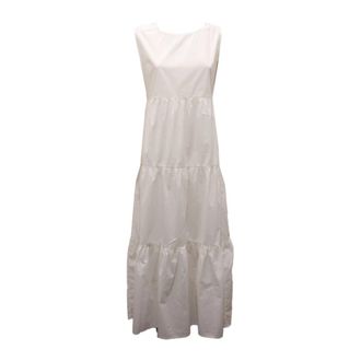 Woolrich 4497Al Abito Wo Dress - - Dresses - Damen - Wei&szlig; - M