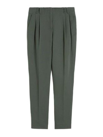 Max Mara Casual Hose - Gr&uuml;n