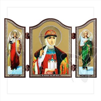 NKlaus Fürstin Olga Christliche Ikone Heiligendarstellung 1438