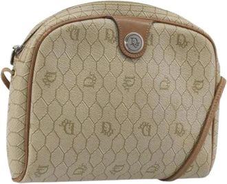 Dior Sac bandouli&egrave;re en plastique Pre-owned - Femme - Pre-owned - Beige - Taille: ONE Size