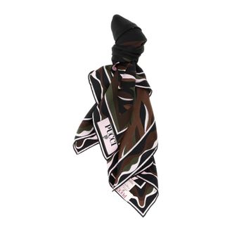 Pucci Seidenschal mit abstraktem Druck - - Accessories - Damen - Mehrfarbig - ONE SIZE