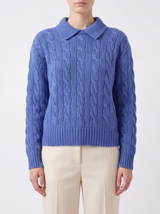 Polo Ralph Lauren Polo en maille &agrave; manches longues en laine et cachemire