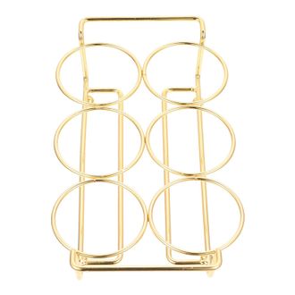 Artibetter Metall Bar Schnapsglashalter Stabiler Schnapsbecherhalter Praktischer Spirituosenhalter f&uuml;r Bar K&uuml;che Modernes Design Langlebig und Platzsparend