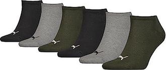 Puma Puma Sneaker, Green Combo, 35/38 (Lot de 6) Mixte