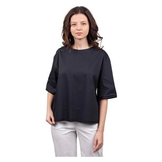Gran Sasso Femme, Blouses et Chemises, Noir, Taille: 46 FR Blouse