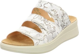 Think Damen Meggie Lederfutter Hausschuh, Bianco 1010, 37 EU