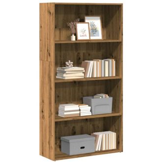 vidaXL Biblioth&egrave;que ch&ecirc;ne artisanal 80x30x152 cm bois d ing&eacute;nierie