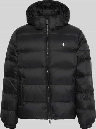 Calvin Klein Jeans Regular Fit Steppjacke mit abnehmbarer Kapuze