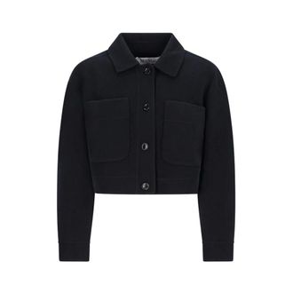 Max Mara Femme, Vestes, Bleu, Taille: 34 FR Poggio Jacket