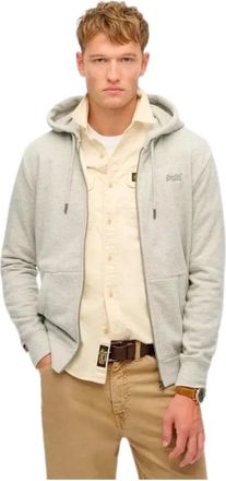 Superdry Homme, Sweatshirts et sweats &agrave; capuche, Gris, Taille: XL Essential Sweat
