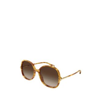 Chlo&eacute; Femme, Accessoires, Brun, Taille: 57 MM Lunettes de soleil