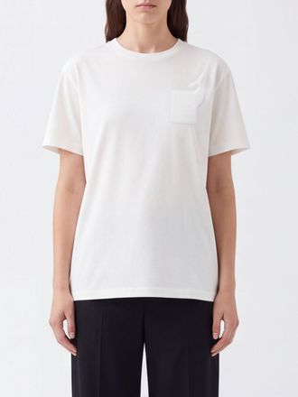 Loewe Baumwoll-T-Shirt mit Rundhalsausschnitt und aufgesetzter Tasche