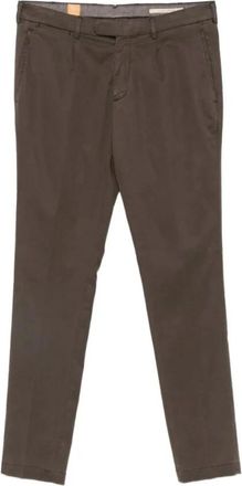 Hindustrie Homme, Pantalons, Brun, Taille: 2XL Posillipo Chino 1 Pence