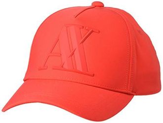 A|X Armani Exchange Rubber Logo Hat, Casquette De Baseball