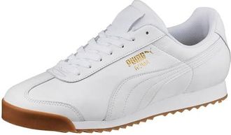 Puma Baskets Roma pour Homme, White-Team Gold Ss18, 43 EU