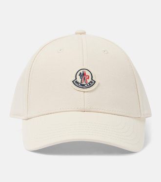Moncler Baseballcap aus Baumwoll-Gabardine