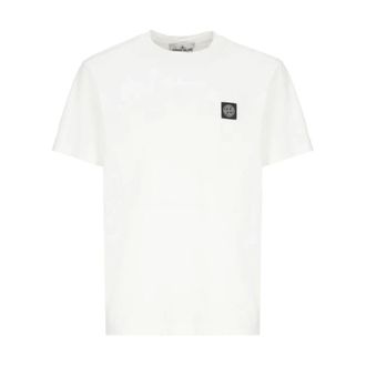 Stone Island Herren, Oberteile, Wei&szlig;, SGr&ouml;&szlig;e
