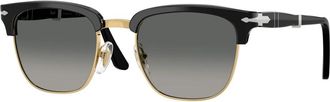 Persol Stilvolle Sonnenbrille in Blauton - - Accessories - unisex - Schwarzk - 52 MM