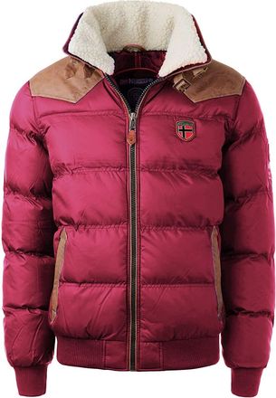 Geographical Norway Abraham Herren Winterjacke Jacke Steppjacke Stepp Gr. S-5XL (Darkred, 3XL)