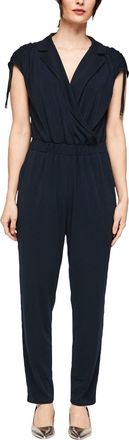 s.Oliver Black Label Damen 150.10.004.20.201.2013971 Overalls, Navy, 34