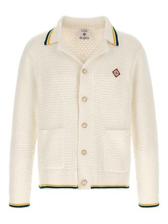 Casablanca Cardigan - Wei&szlig;