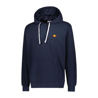 Ellesse Blaue Hoodie mit Patch-Logo - - Sweatshirts & Hoodies - Herren - Blau - S