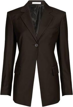 Helmut Lang Blazer Cutaway cintr&eacute; en laine