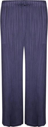 Issey Miyake Femme, Pantalons, Bleu, Taille: 40 FR Monthly Colors : Pantalon Janvier