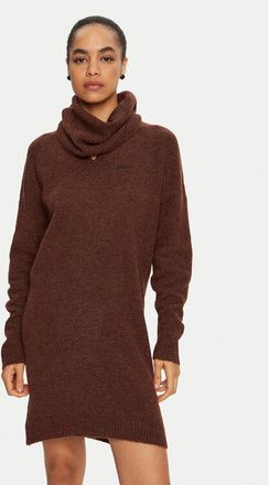 Liu Jo Strickkleid WF4430 MA49P Braun Regular Fit